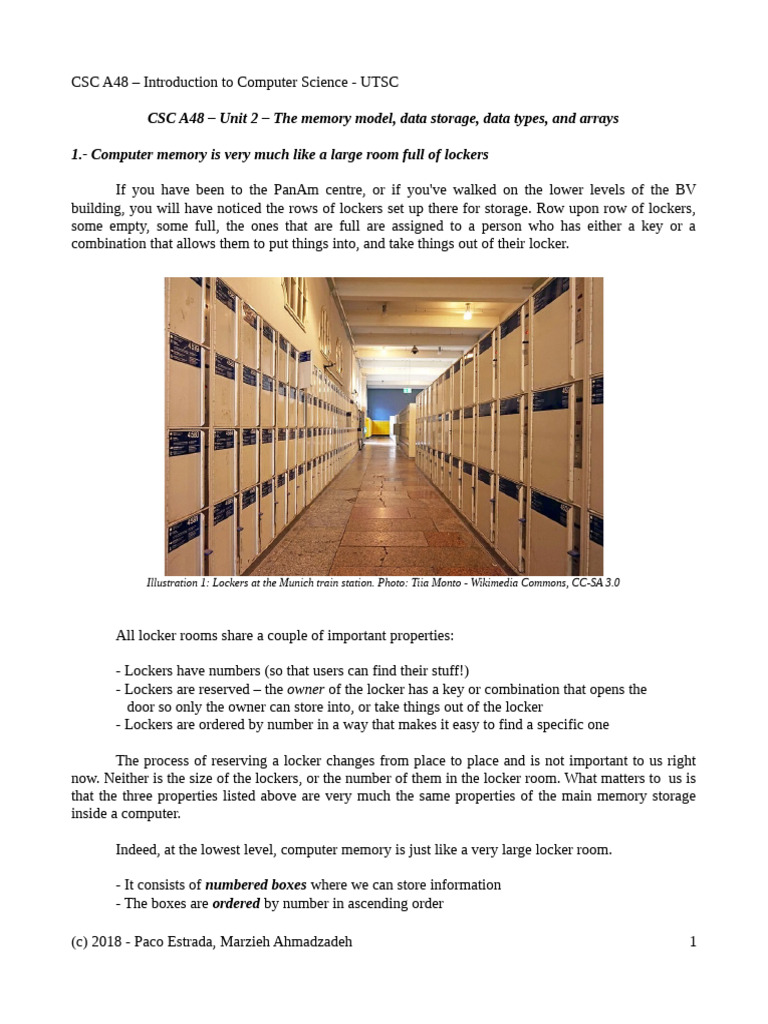 CSCA48 Unit2 Notes | PDF