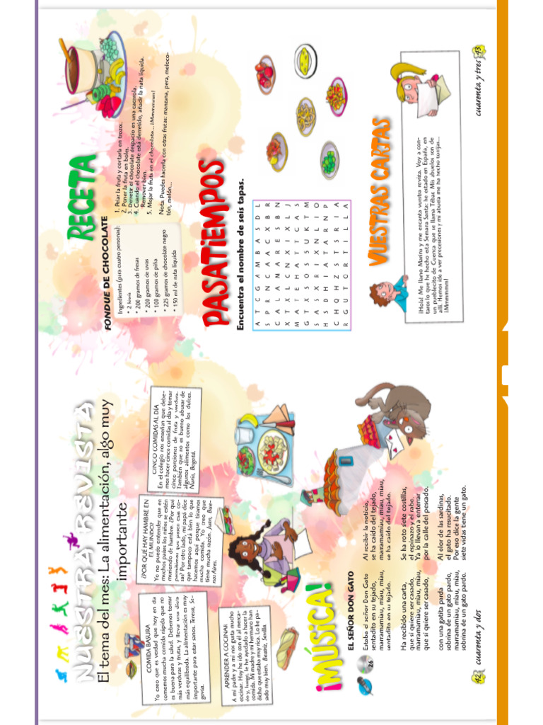 Colega 4 Unit 4 Pag 42-43 | PDF