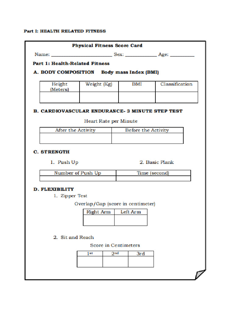 PFT Form | PDF