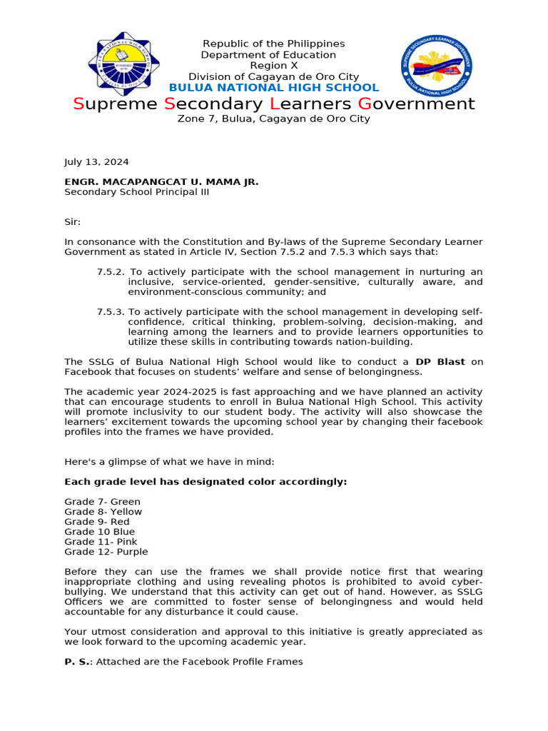 DP Blast Approval Letter | PDF