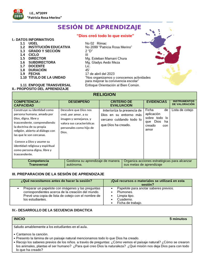 UNIDAD 2 SEMANA 1- SESIONES ADICIONALES | PDF