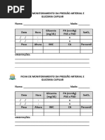 Diário de Cefaleia | PDF | Autoajuda | Bem-estar