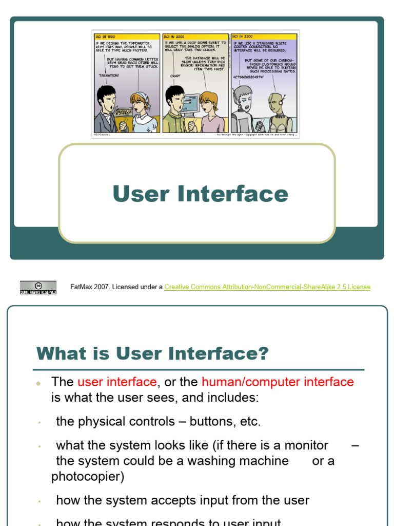 User Interface | PDF