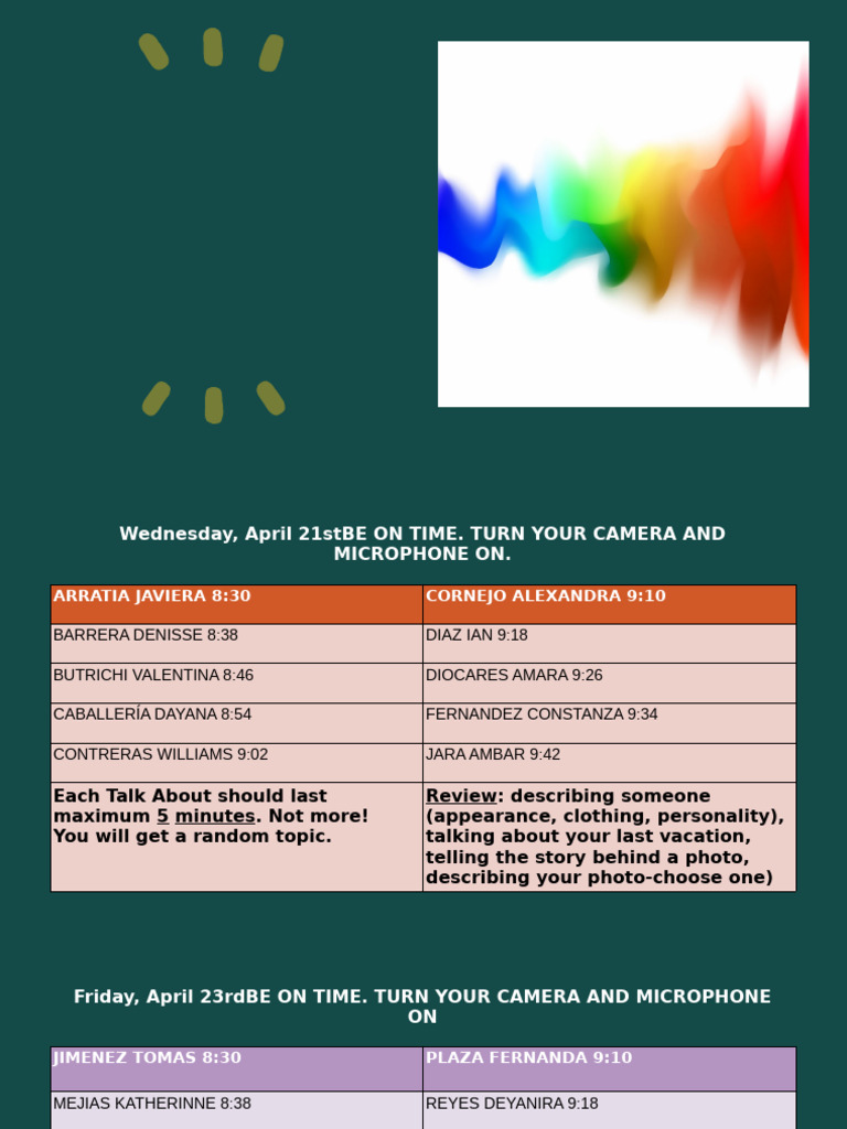 Oral Test 1 Groups Inu511 013 | PDF