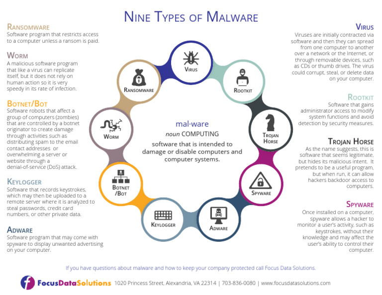 Types of Malware and Sciences | PDF | Malware | Computer Virus