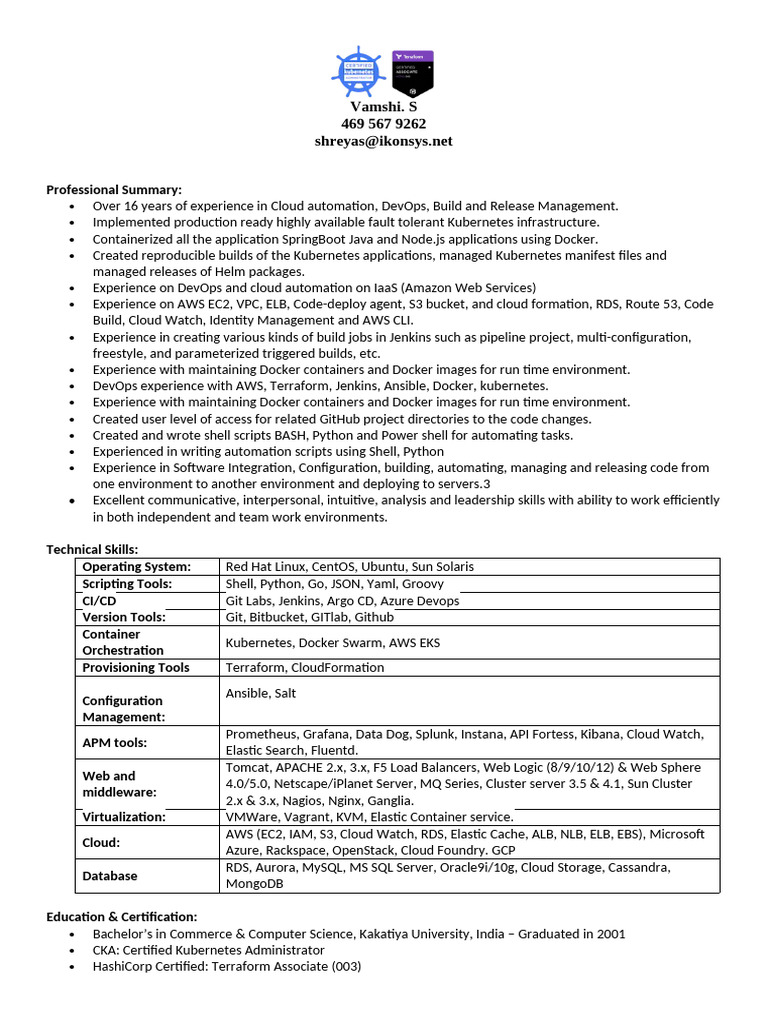 Vamshi_Devops_Ikonsys | PDF