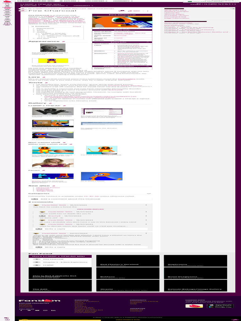 Fire Charcoal LIWOP X TFWAC Wiki Fandom 2 | PDF