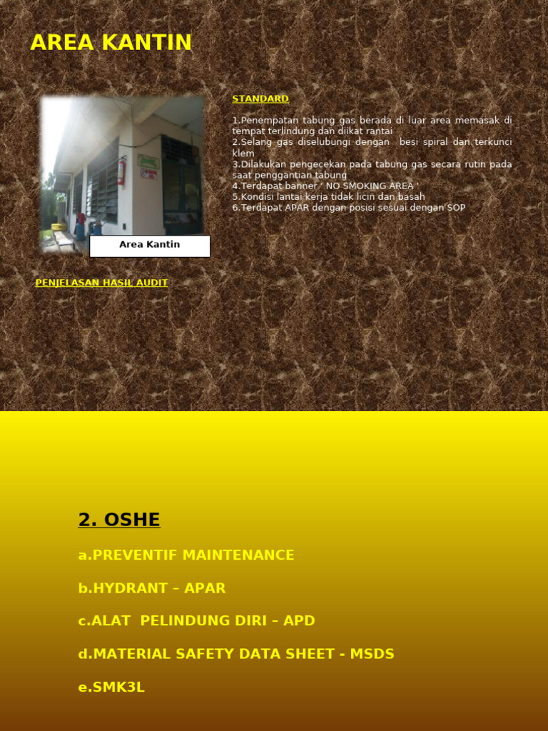 OSHE STANDAR PART 8 | PDF
