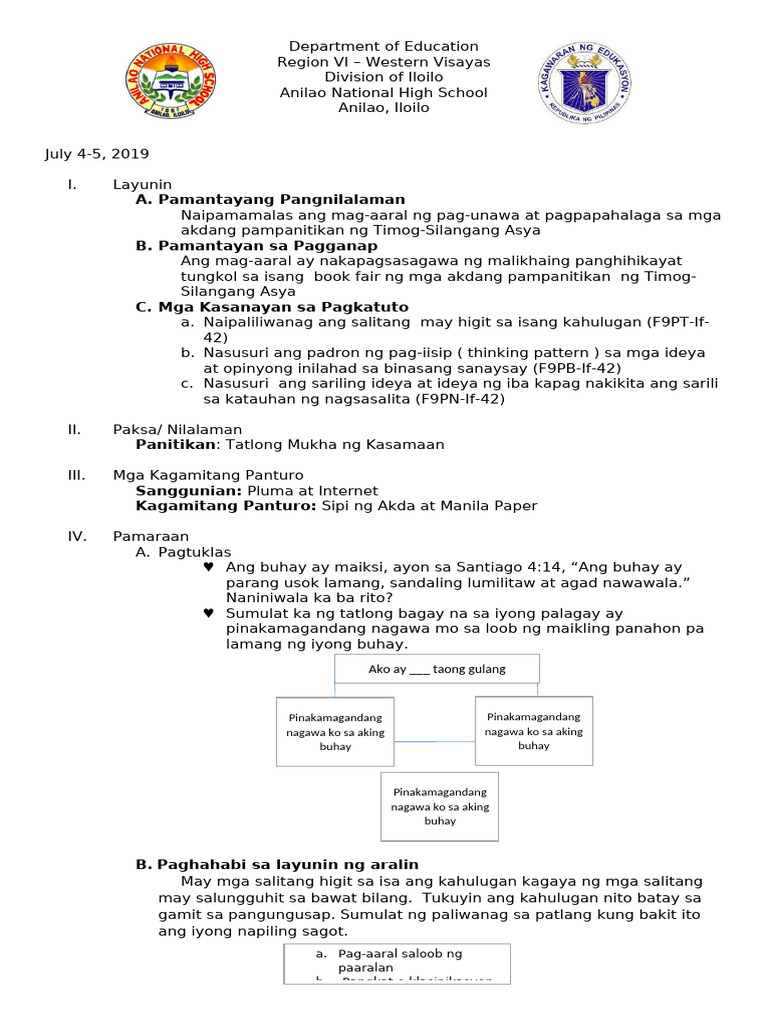 Tatlong Mukha NG Kasamaan | PDF
