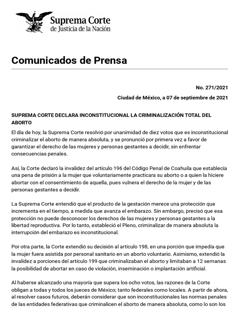 Listado de Comunicados | PDF