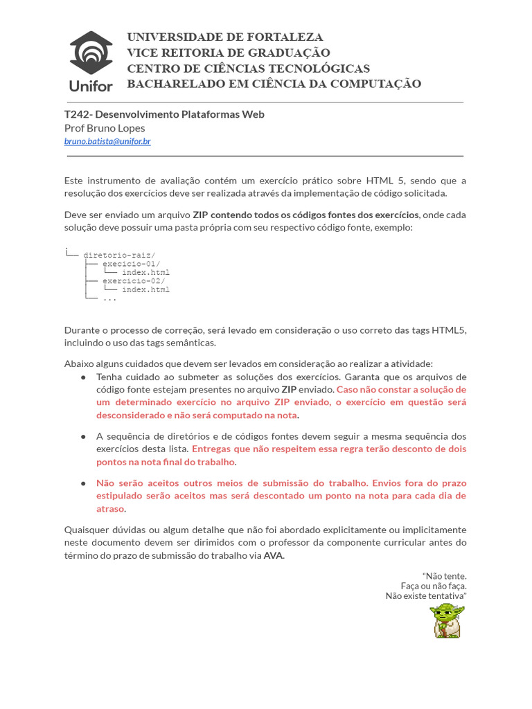 Exercício JavaScript e DOM | PDF