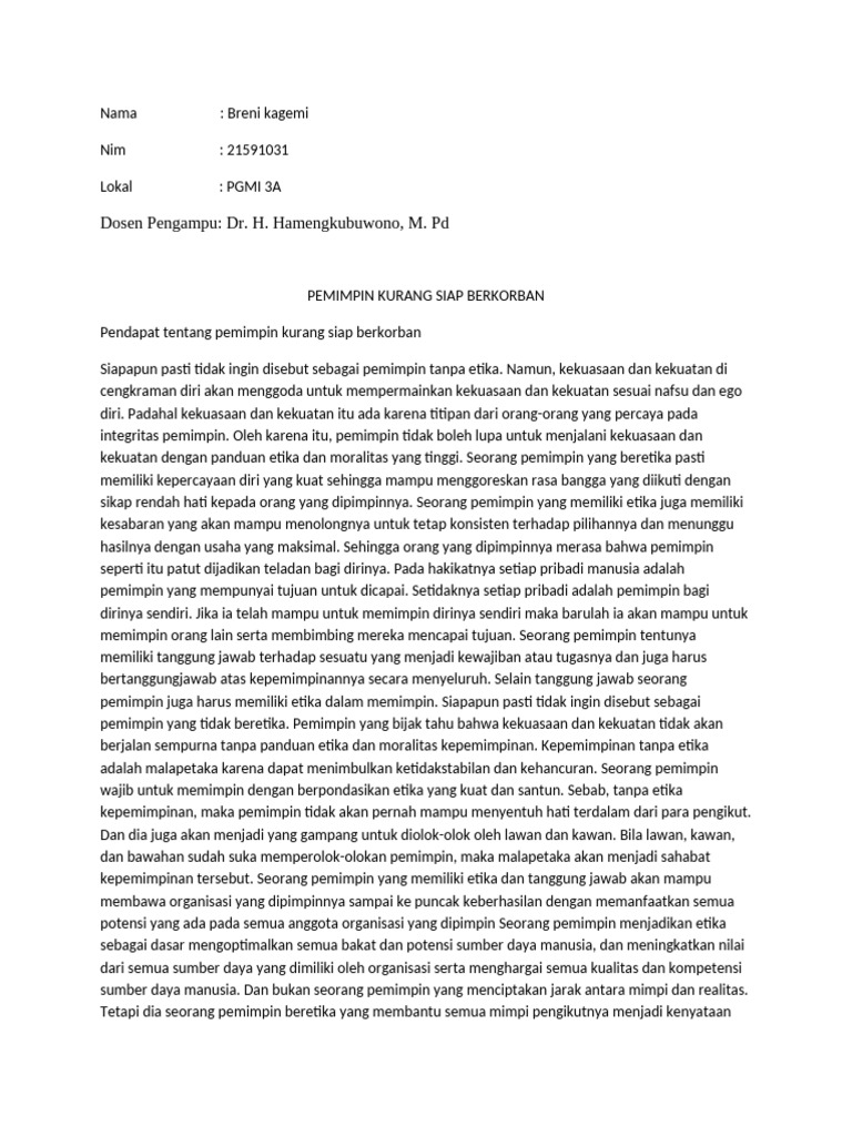 Uas PPD Anti Korupsi | PDF