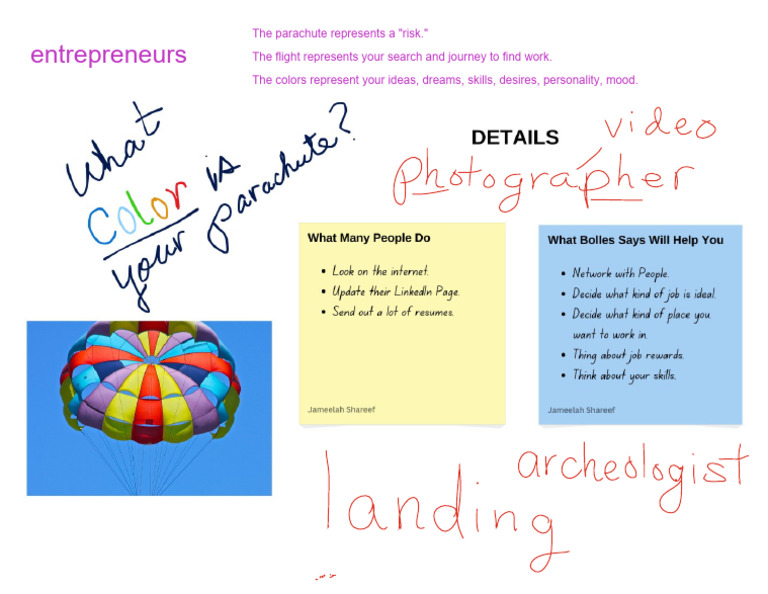 What Color Is Your Parachute | PDF