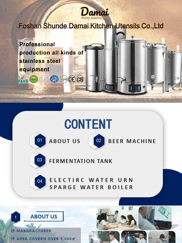 2022 Catalog - Foshan Damai | PDF