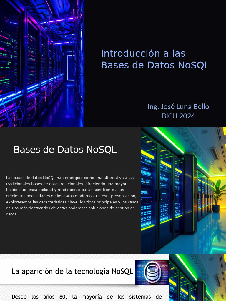 Bases Datos NoSQL 2024 | PDF