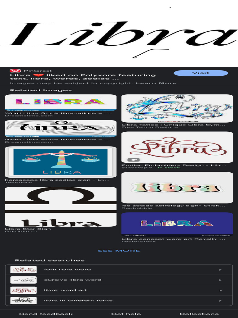 Libra Pretty Word Font - Google Search 2 | PDF