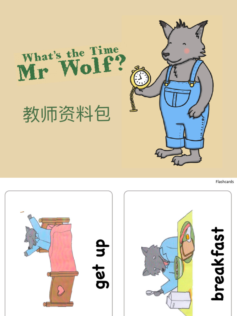 What's The Time, MR - Wolf? - TR | PDF