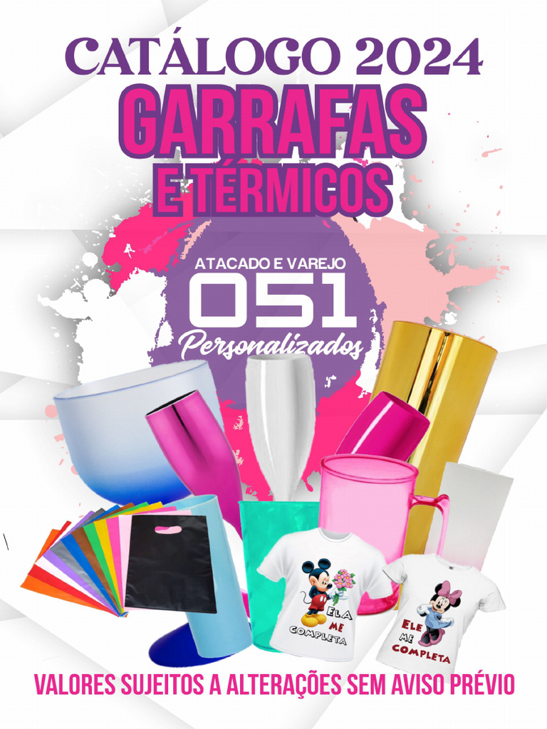 Catálogo Garrafas | PDF