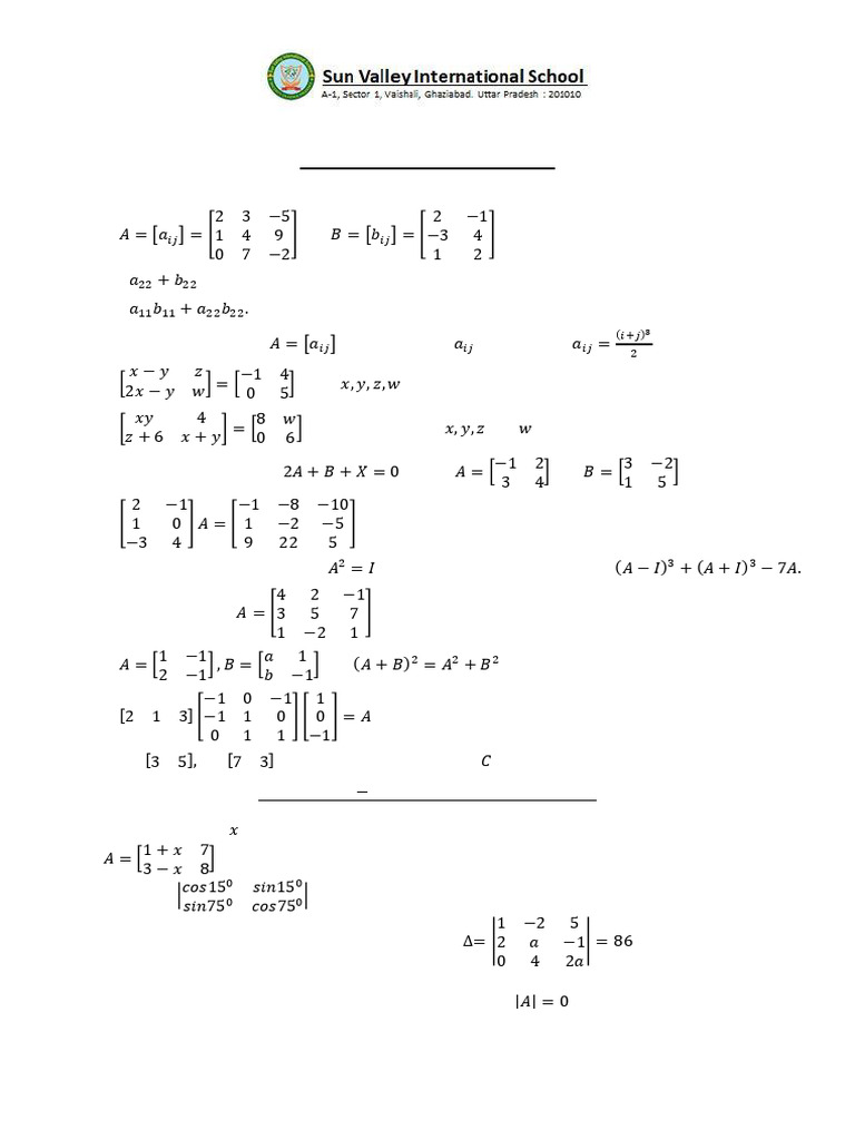 Maths Worksheets Compile | PDF