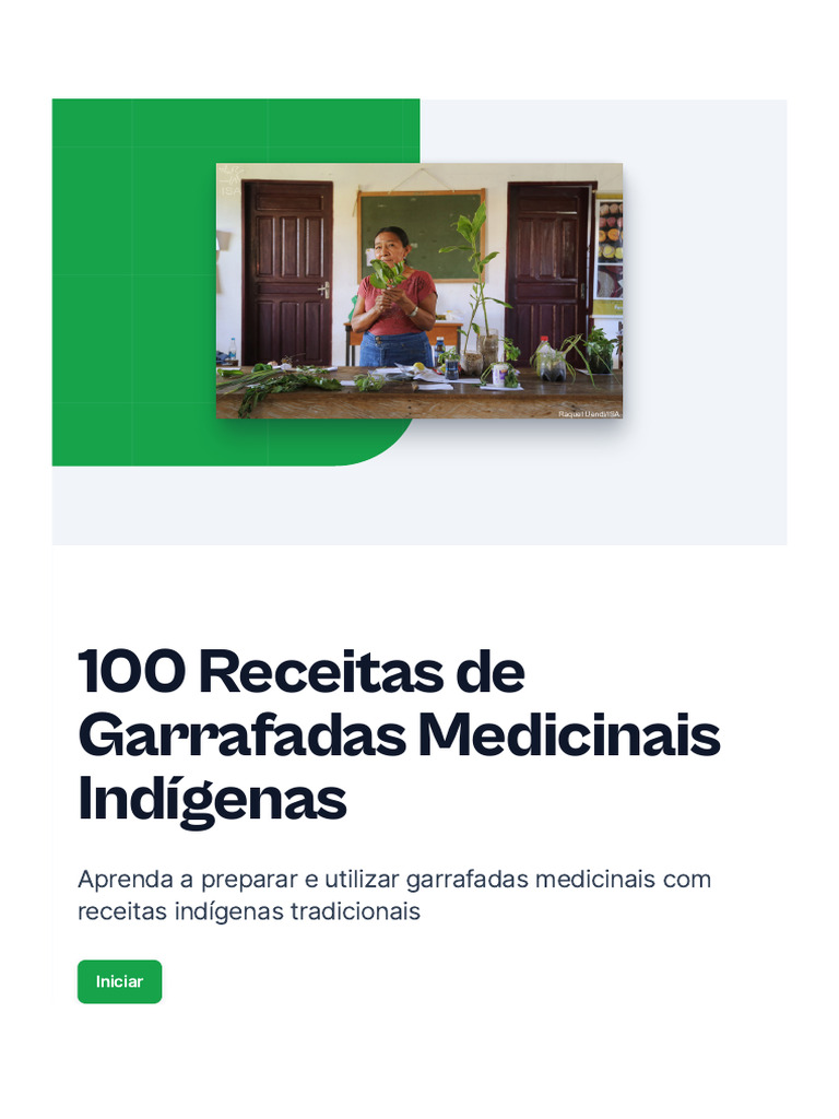 100 Receitas de Garrafadas Medicinais Indigenas | PDF