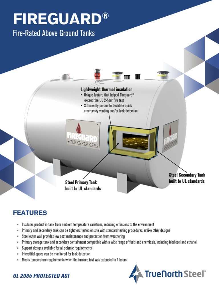 Fireguard Fire Rated Above Ground Tanks | PDF