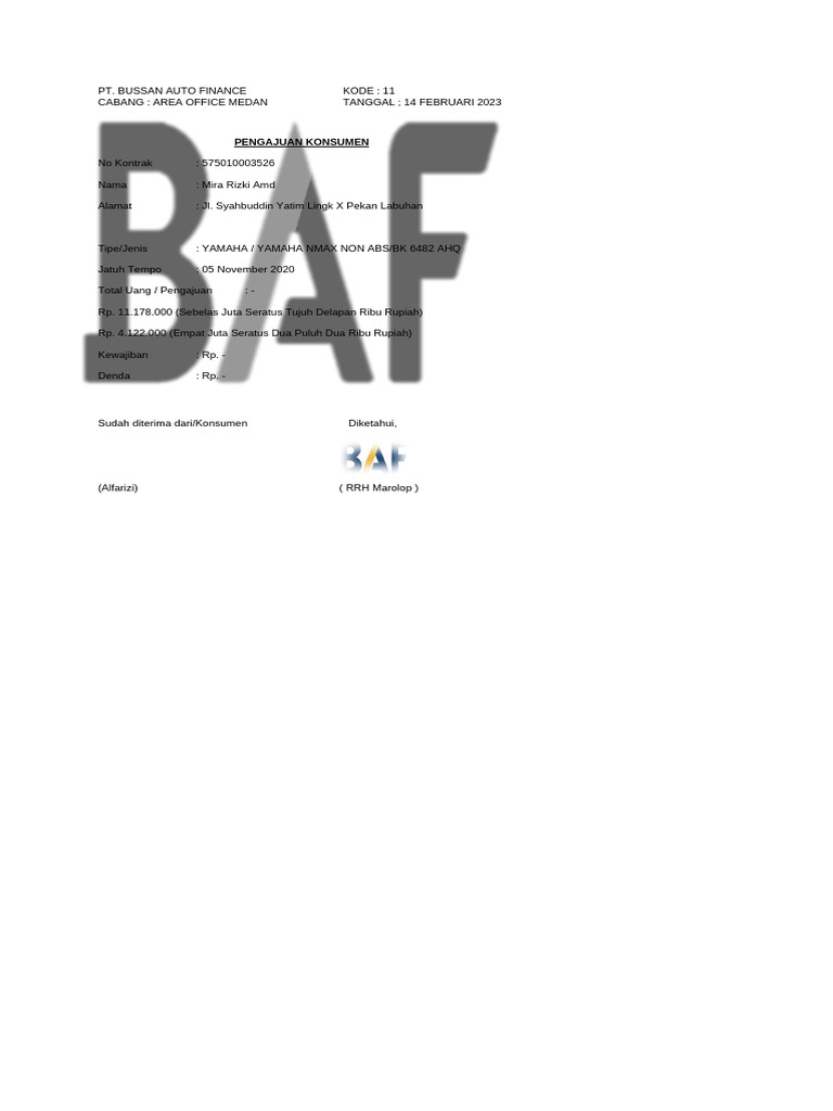 BAF | PDF