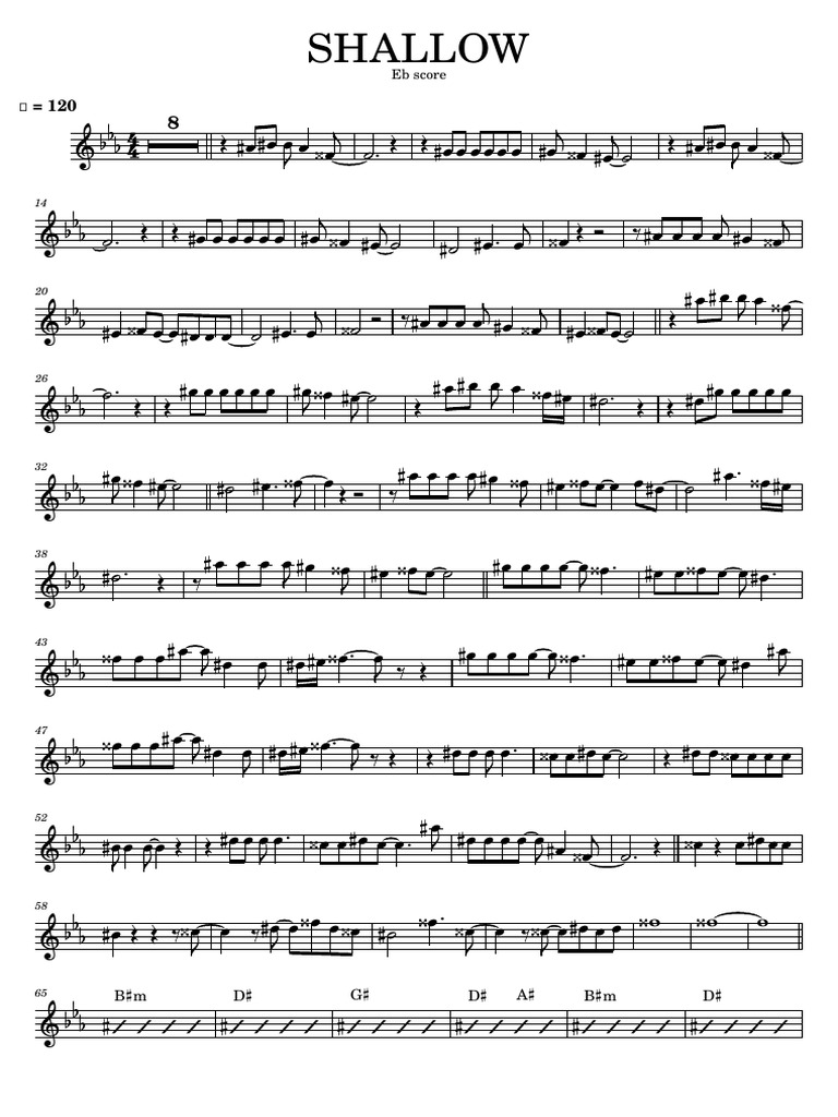 Shallow RMX Alto Sax | PDF