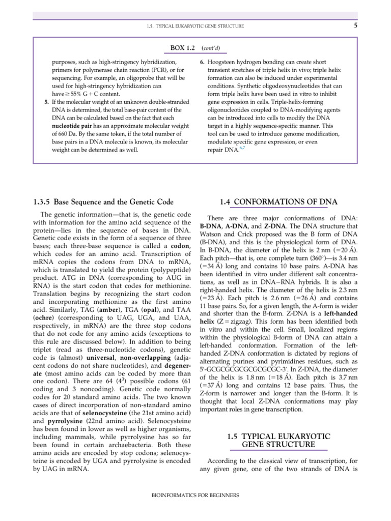 Bioinformatics For Beginners - Genes, Genomes, Molecular Evolution ...