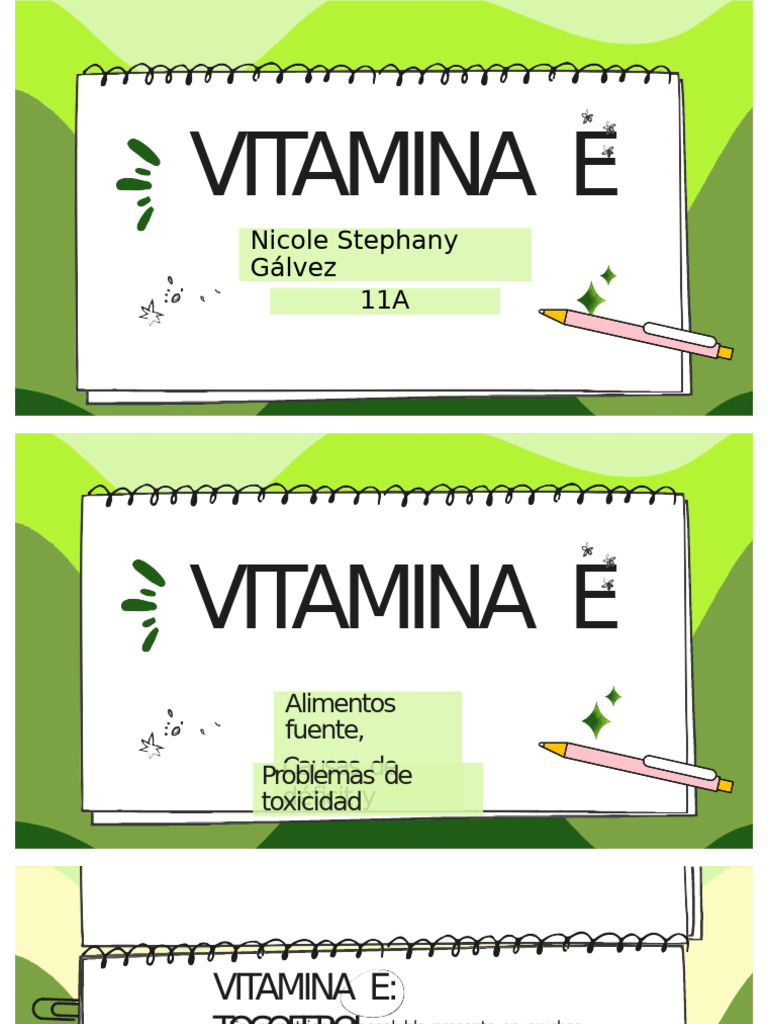Vitamina E | PDF