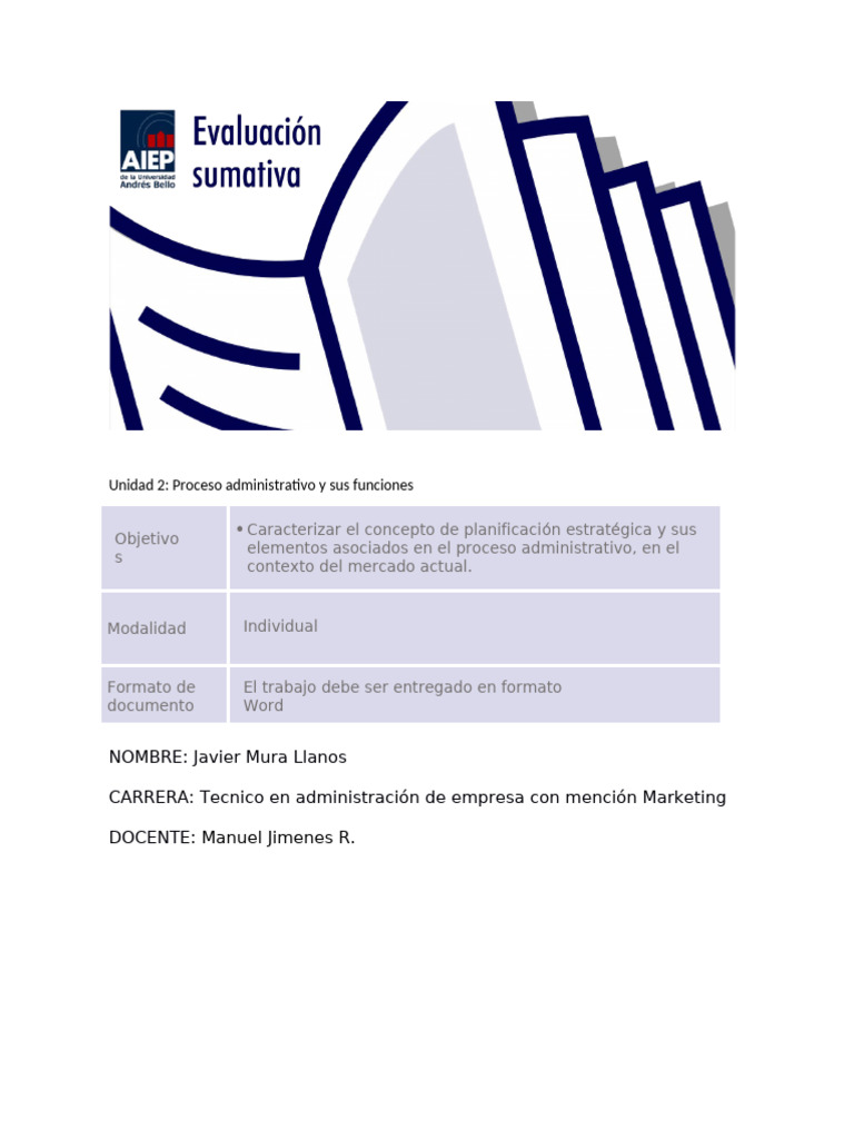 Act Sumativa1 Semana6 Unidad2 | PDF | Business | Marketing
