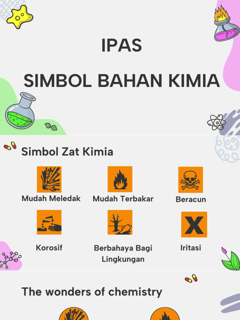 Materi Bab 2 Simbol Bahan Kimia | PDF