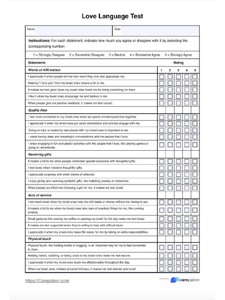 Love Language | PDF