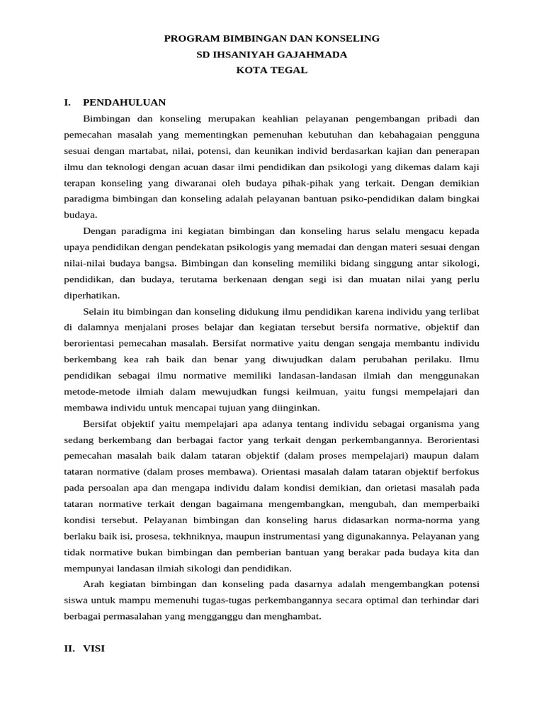 Program BK 2023 2024 6A | PDF