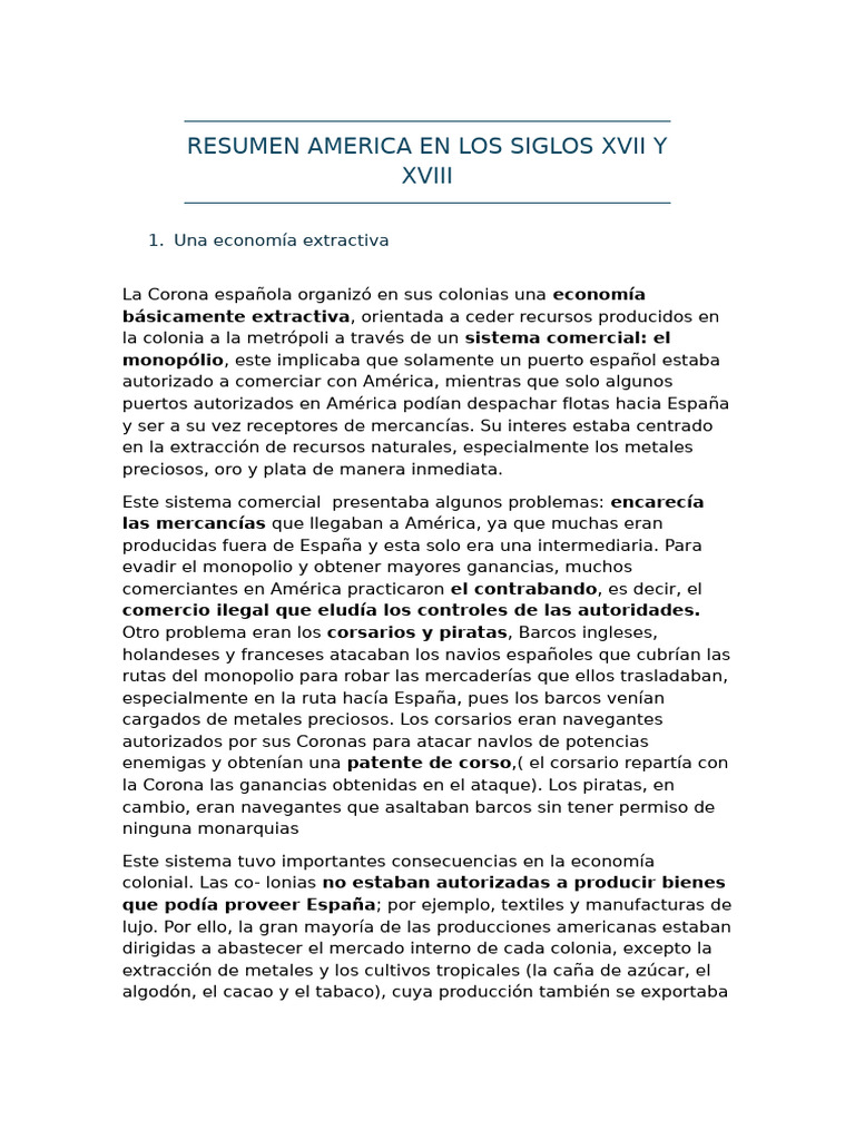 Resumen Ammerica | PDF