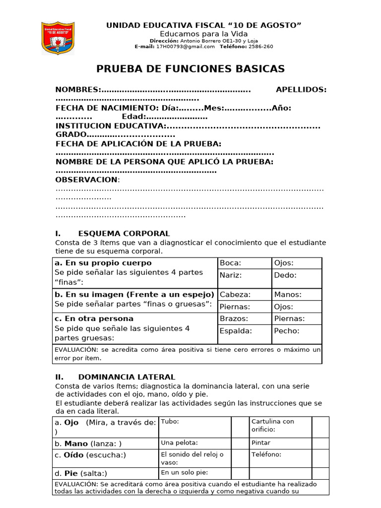 PRUEBA_DE_FUNCIONES_BASICAS_preparatoria[1] | PDF