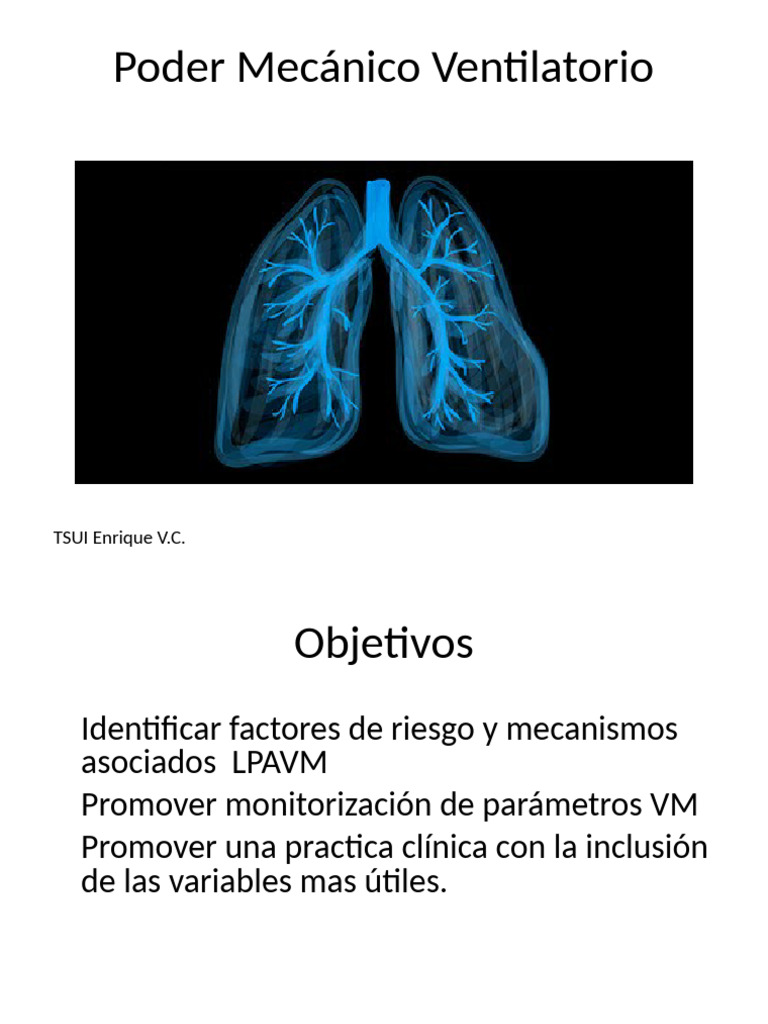 Poder MecÃ¡nico Ventilatorio 2 | PDF