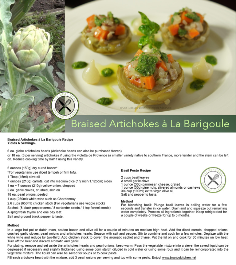 Artichoke Barigoule | PDF