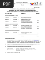 PRC LET Exam Requirements and FAQs | PDF