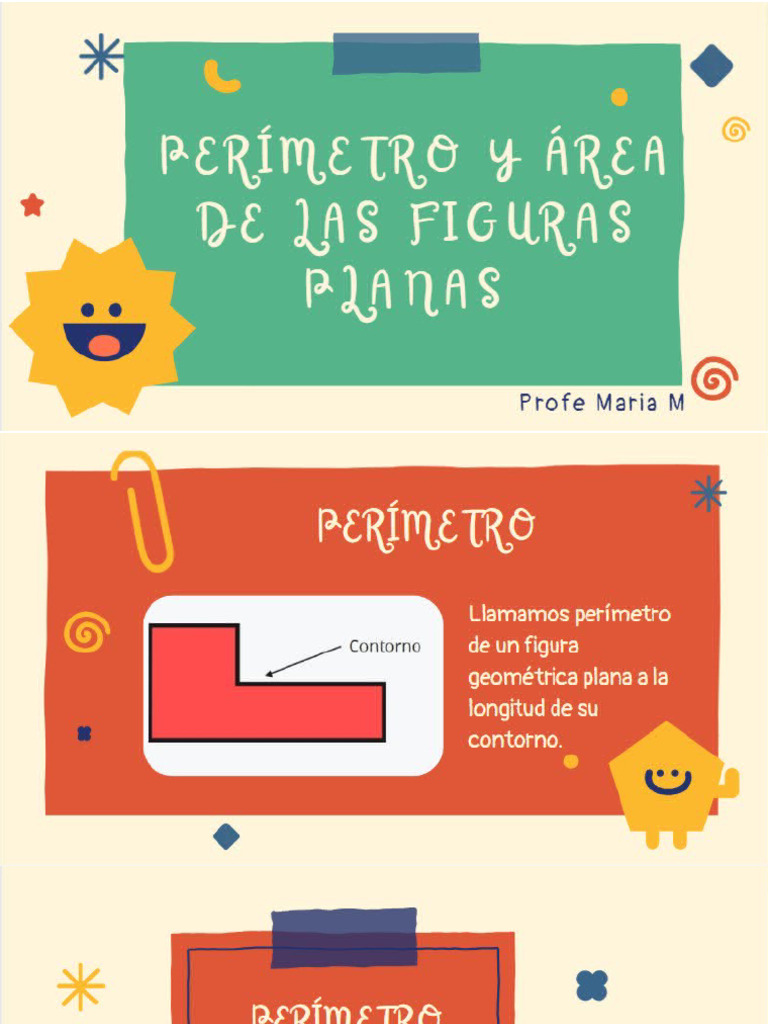 Perímetro y Área de Figuras Planas | PDF
