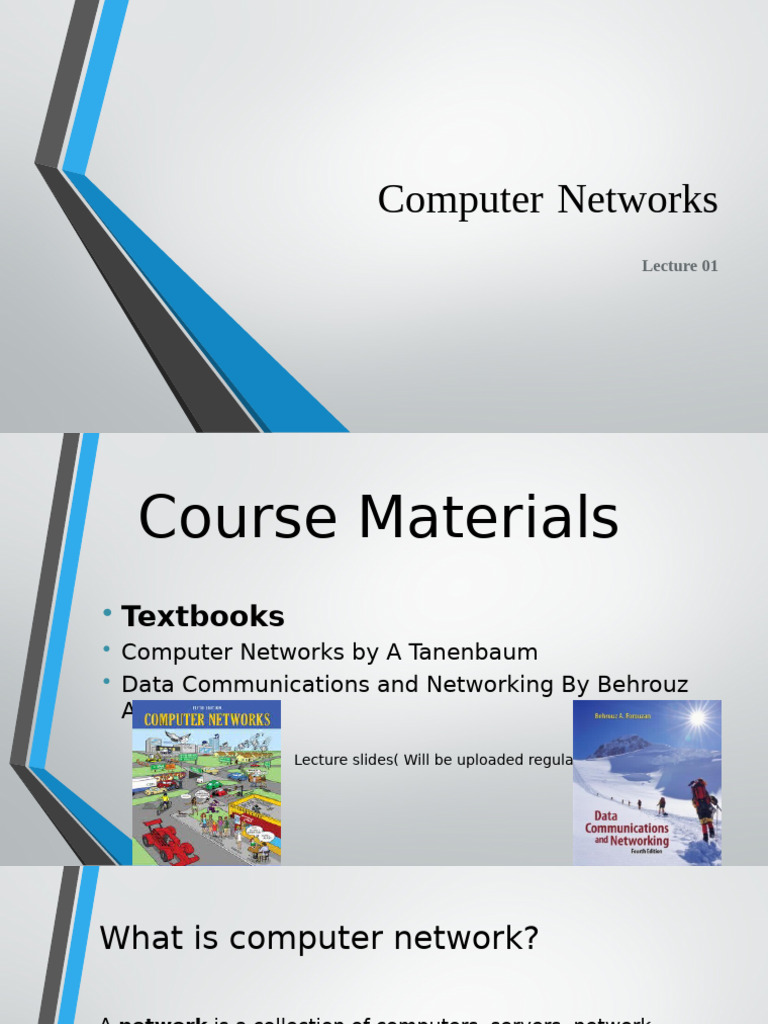 Lecture 1 - Basic Networking | PDF