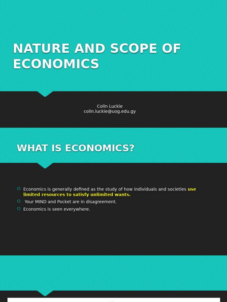 Economics Lectures | PDF