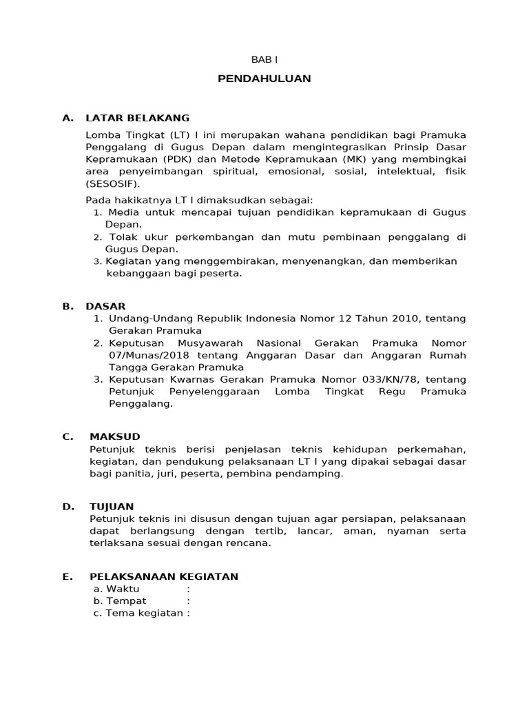 Juknis Lti SD 2 | PDF