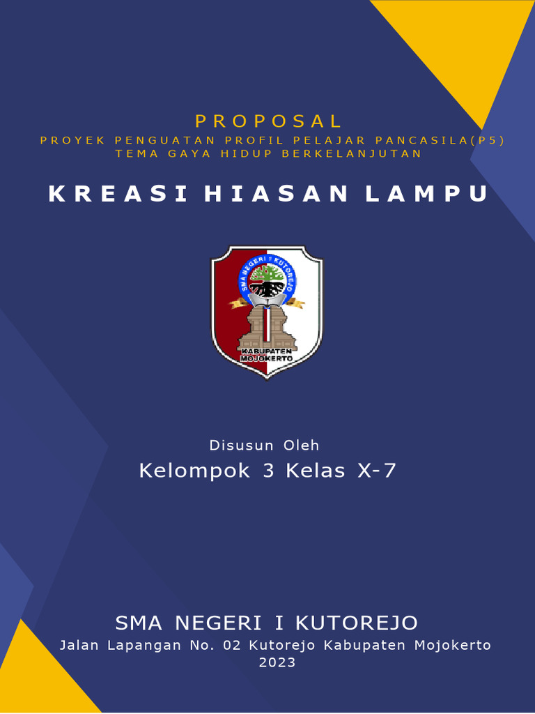 Proposal P5 Kelompok 3 X7 | PDF