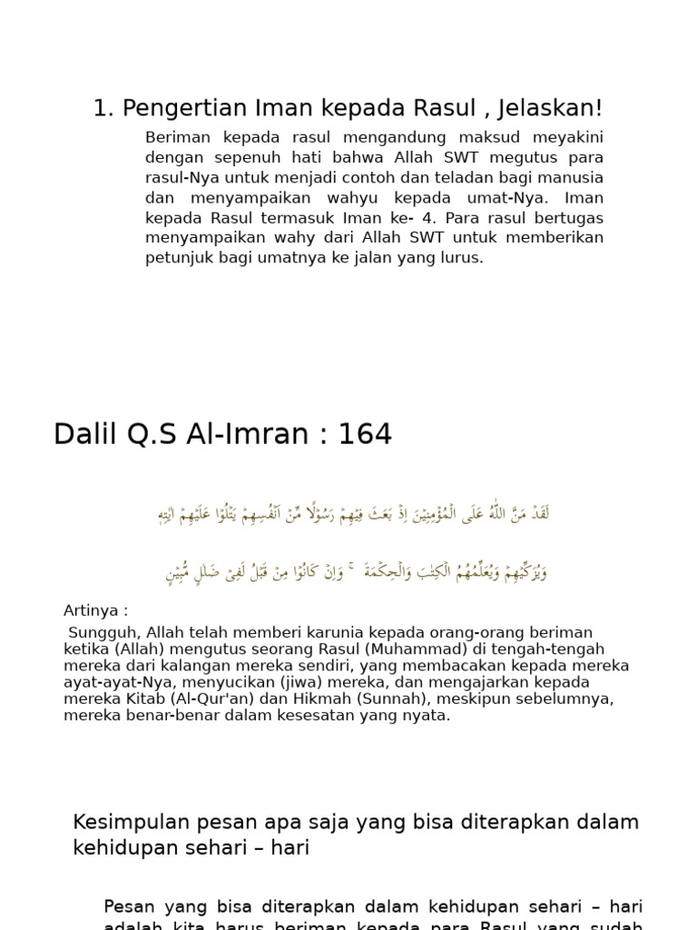 Tugas PAI Mind Mapping | PDF