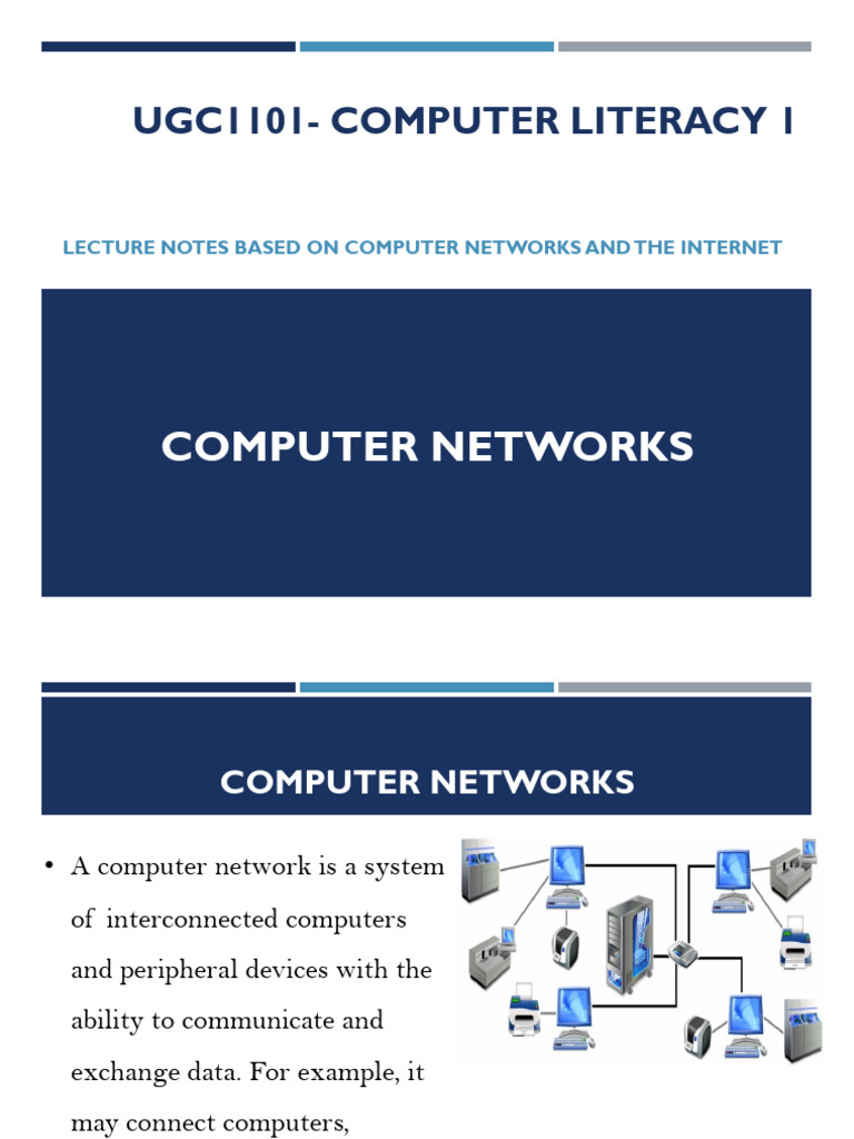 9b. Computer Networks | PDF