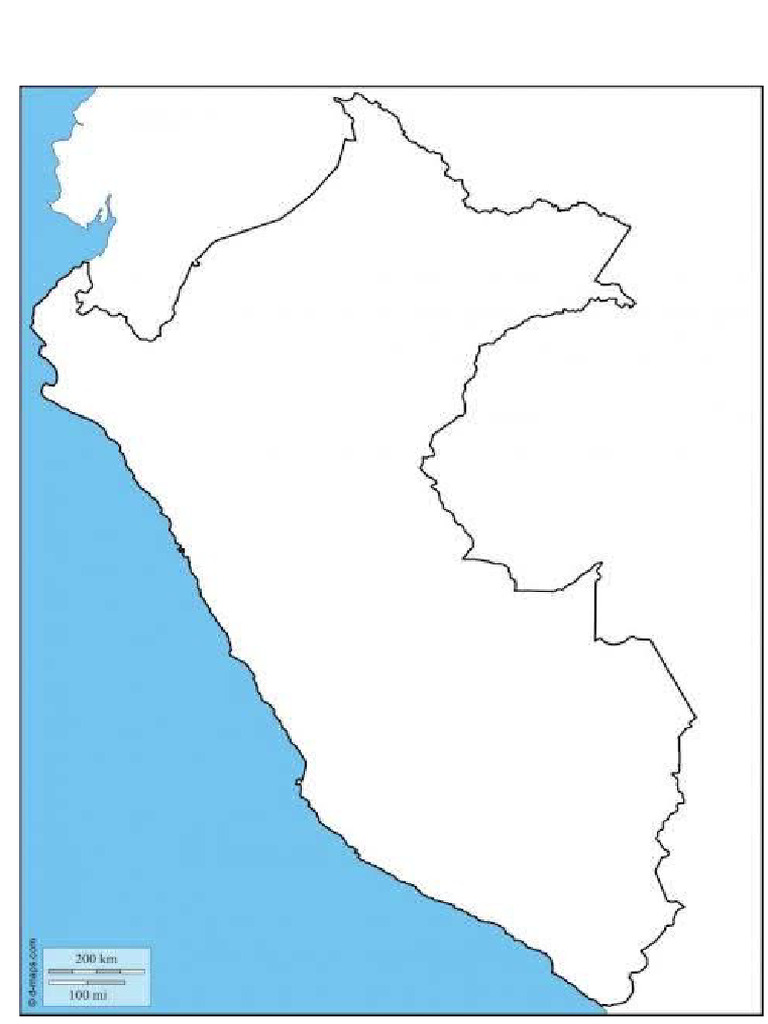 Mapa Del Perú | PDF
