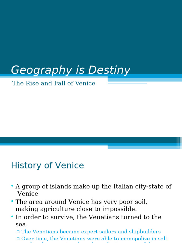 Rise and Fall of Venice | PDF