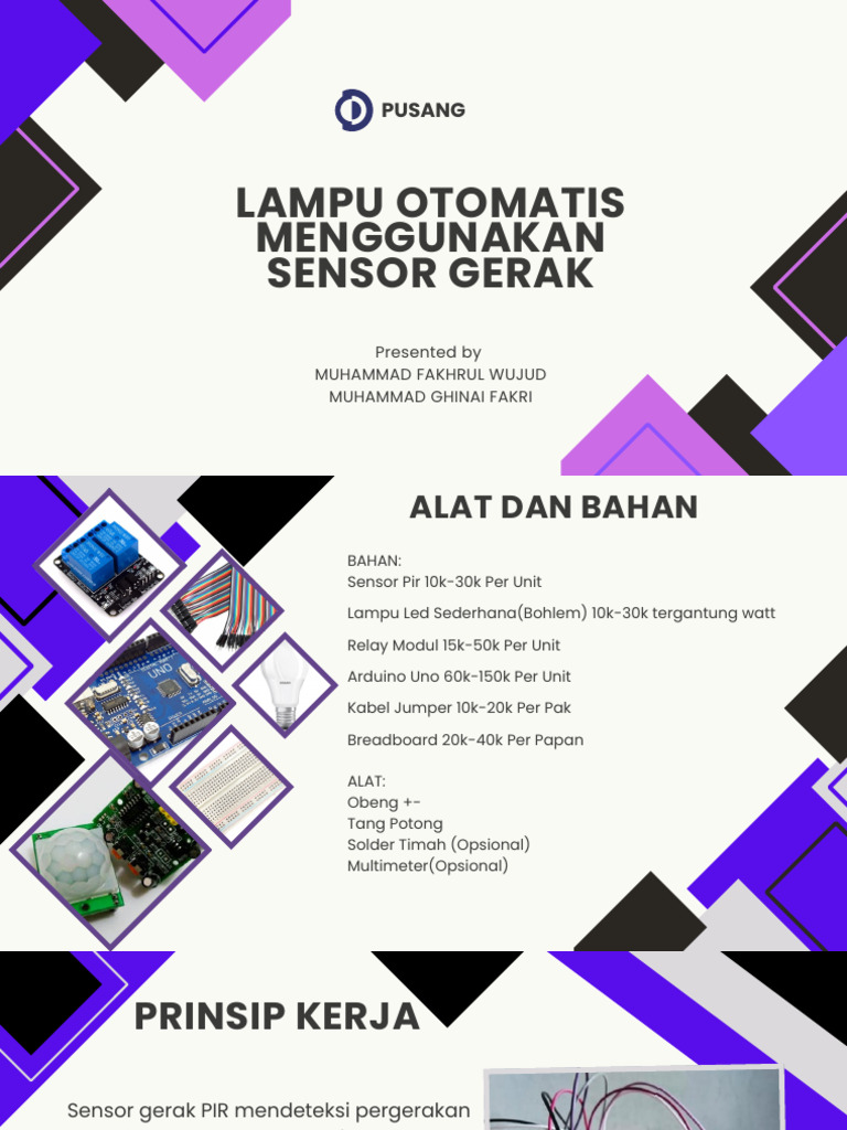 06 - Pusang - Lampu Otomatis | PDF