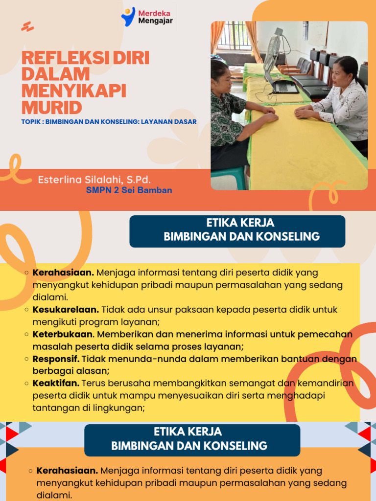 REFLEKSI DIRI DALAM MENYIKAPI MURID (2) - Compressed | PDF