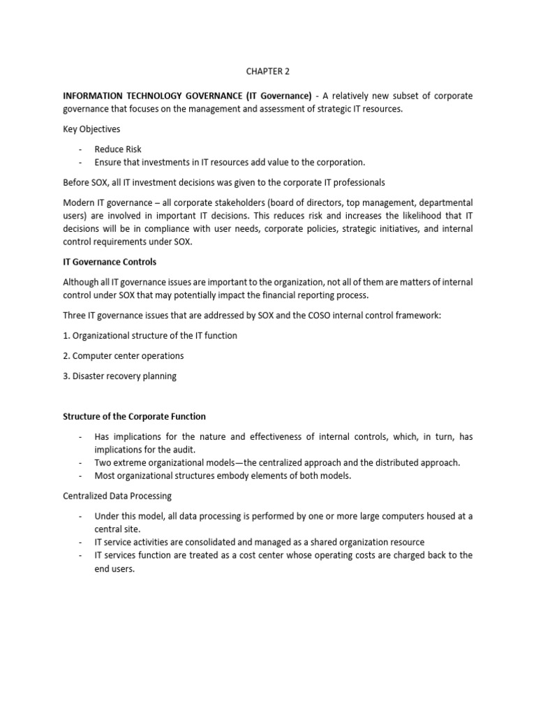 Chapter 2 - Cis | PDF